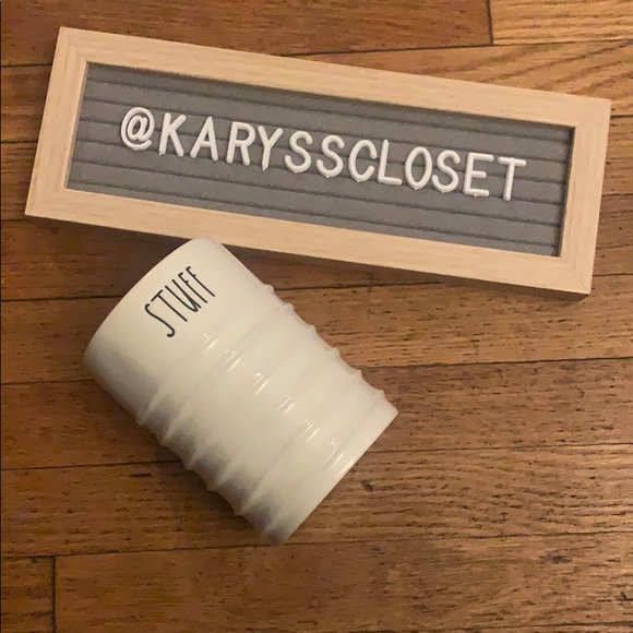 Rae Dunn | Office | Rae Dunn Stuff Container | Poshmark